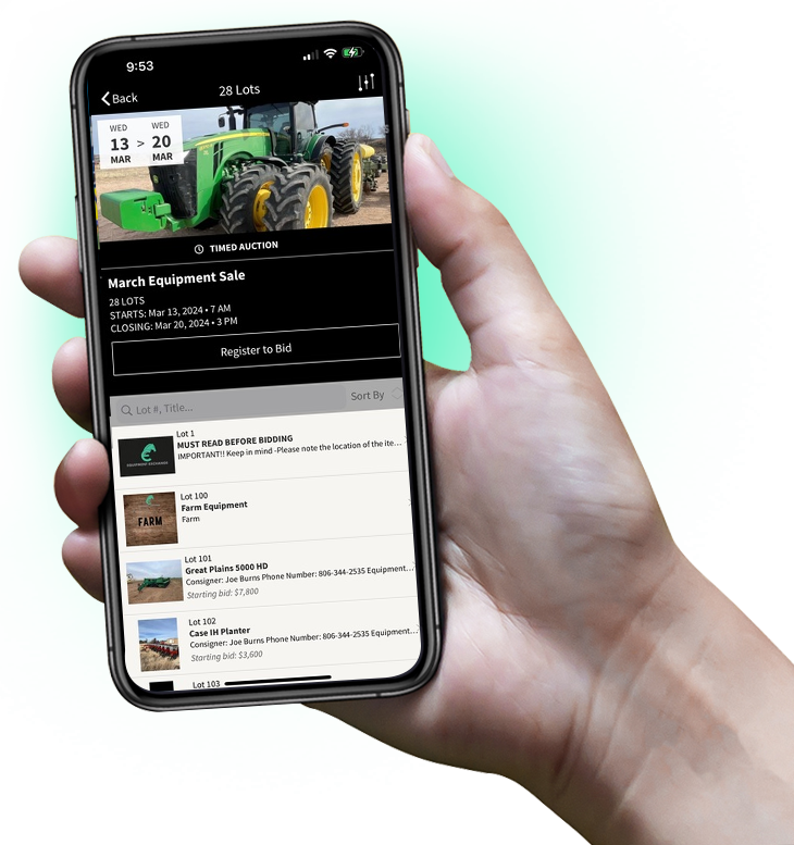 Equipment Exchange Auctions